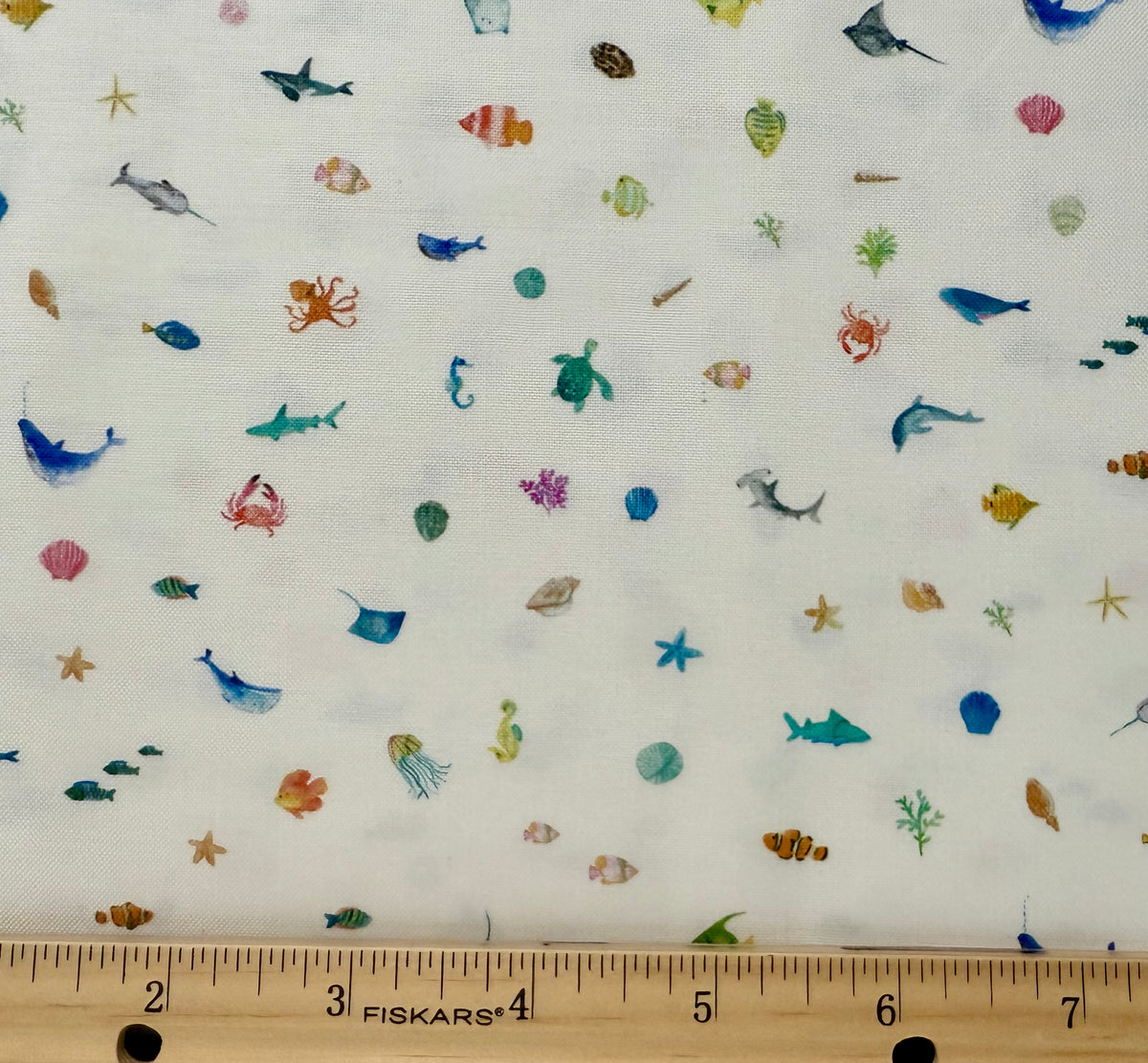Lewis And Irene Under The Sea Sea Treasures White Sand 1 2 Yard Cu
