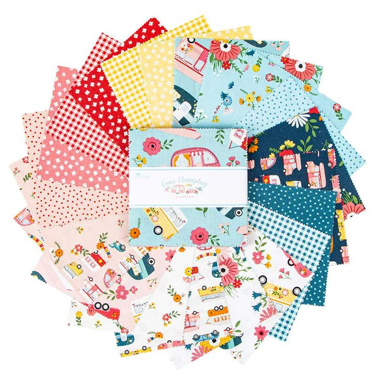 Riley Blake - Gone Glamping - 5" Stacker – Dreaming of the Sea Fabrics