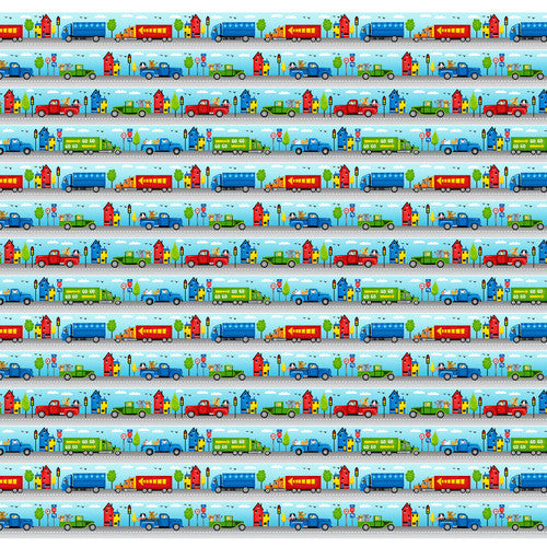 Henry Glass & Co - Go-Go - Border Stripe - 1/2 YARD CUT – Dreaming of ...