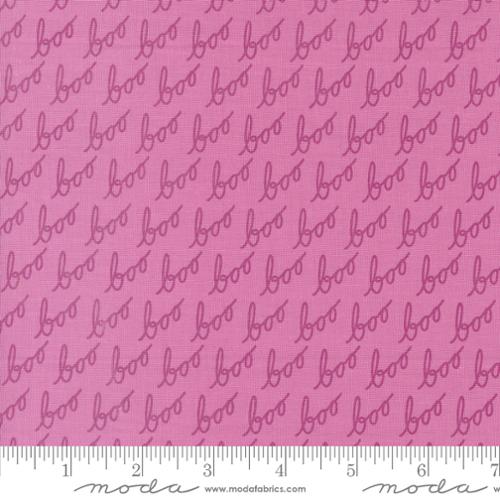Moda Fabrics - Hey Boo - Boo Text Purple Haze - 1/2 YARD CUT – Dreaming ...