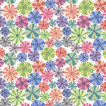 P&B Textiles - Deep Blue Sea - Urchin Multi - 1/2 YARD CUT – Dreaming ...