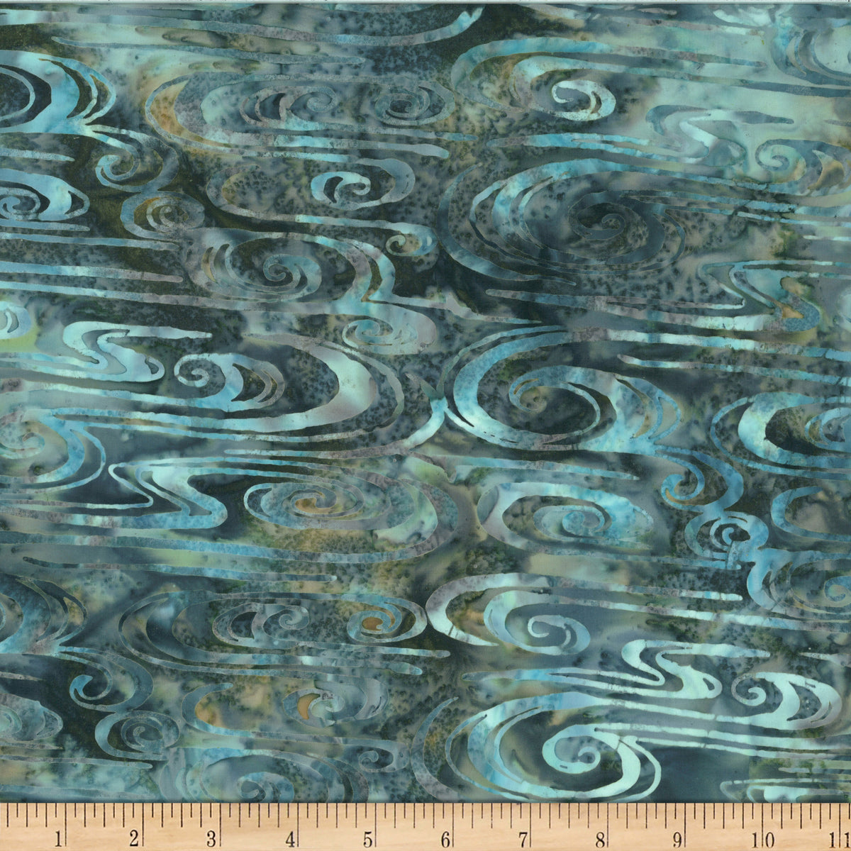 Hoffman - Summer Zen Batik - Water Teal - 1/2 YARD CUT – Dreaming of ...