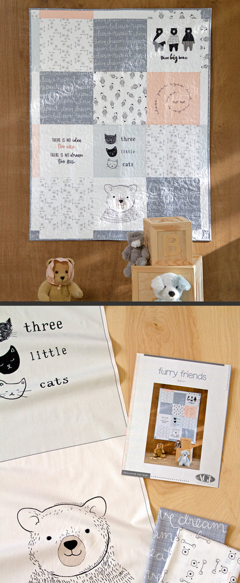 Furry Friends Quilt Kit by Art Gallery Fabrics – Dreaming of the Sea ...