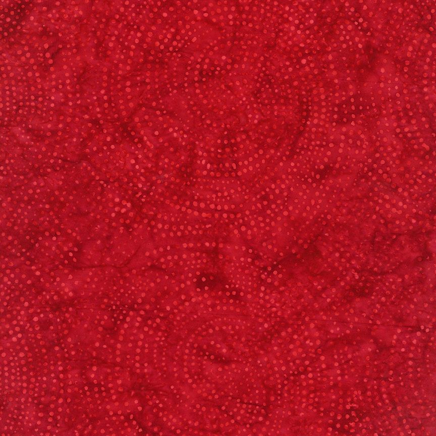 Timeless Treasures - Tonga Batik Dotty Spiral Poinsettia - 1/2 YARD CU ...
