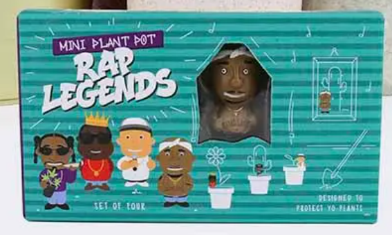 Mini Plant Pot Rap Legends – Dreaming of the Sea Fabrics