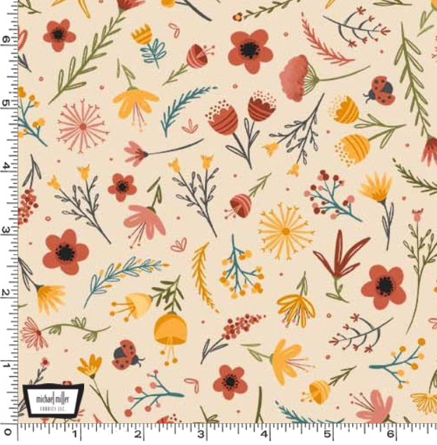 Michael Miller - Rooted in Nature - 1/2 YARD CUT – Dreaming of the Sea ...