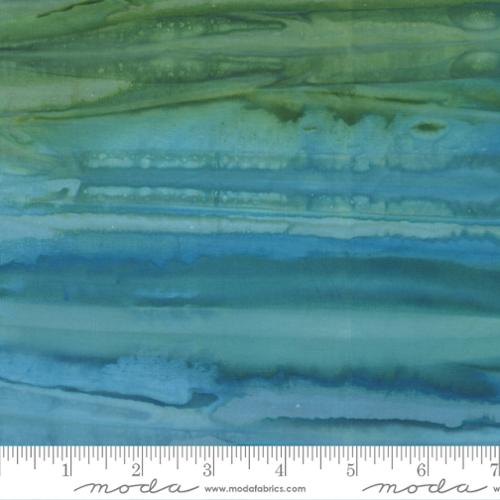 Moda Fabrics - Bossa Nova Batiks - Ocean Ombre Stripe - 1/2 YARD CUT ...