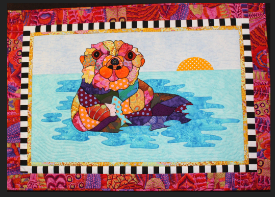 Otto Sea Otter Quilt Pattern – Dreaming of the Sea Fabrics